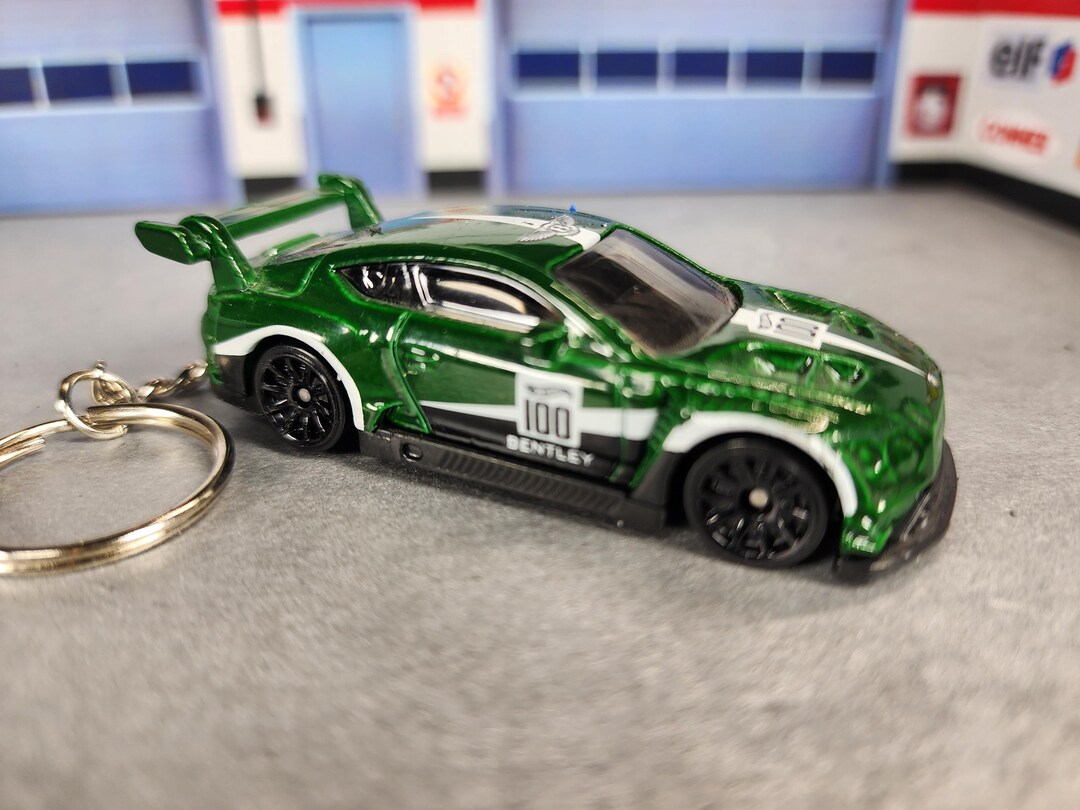 Bentley Continental GT3 Keychain, Bentley Keychain, Bentley Continental ...