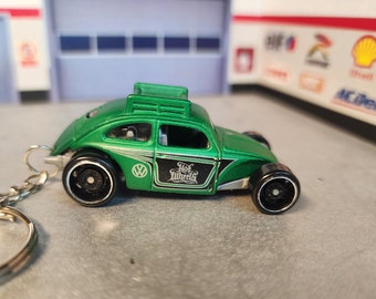 Volkswagen Beetle Keychain - Etsy