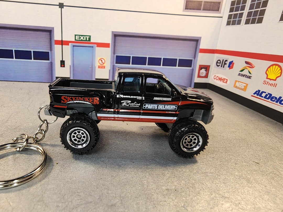 Chevy Silverado Keychain, Silverado 4x4 Boss , Chevy Pickup Keychain ...