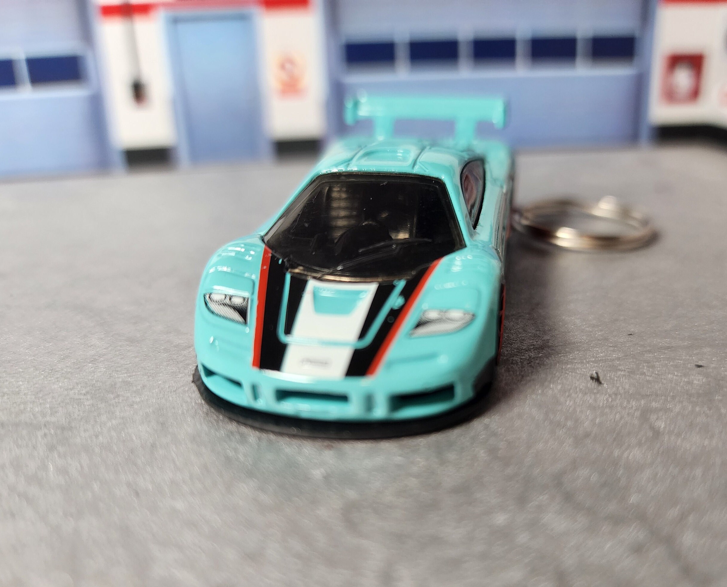 Mclaren F1 GTR Keychain, Custom Mclaren F1 GTR Keychain, Personalized ...