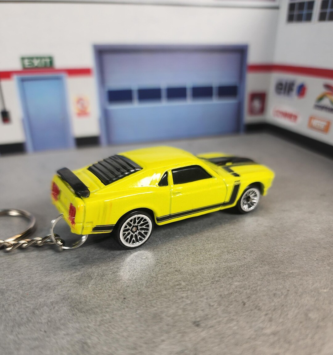 1970 Ford Mustang Mach 1 Keychain, Diecast Model - Etsy