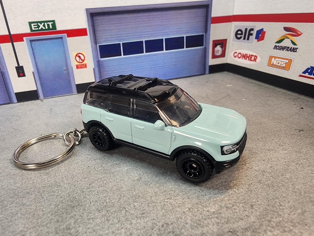 Ford Bronco Sport Keychain, 2022 Ford Bronco Sport Keychain, Bronco ...