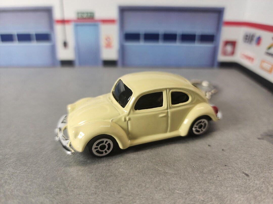 VW Beetle Keychain, Custom Volkswagen Bug Keyring, 1:64 Diecast VW ...