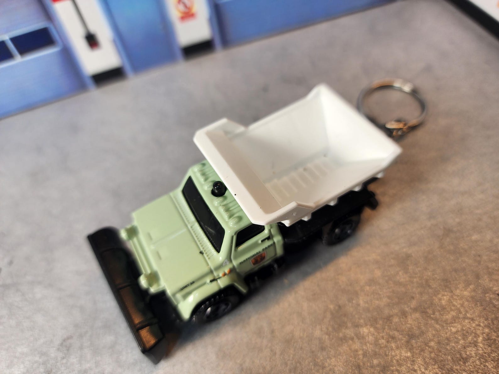 Diecast Chevy Snow Plow Keychain, 1:64 Scale - Etsy