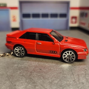 1987 Audi Sport Quattro Keychain, Custom Diecast Audi Keychain 1:64 ...