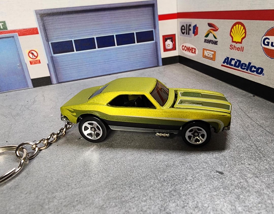 Camaro SS Keychain, 1967 Chevy Diecast Model - Etsy