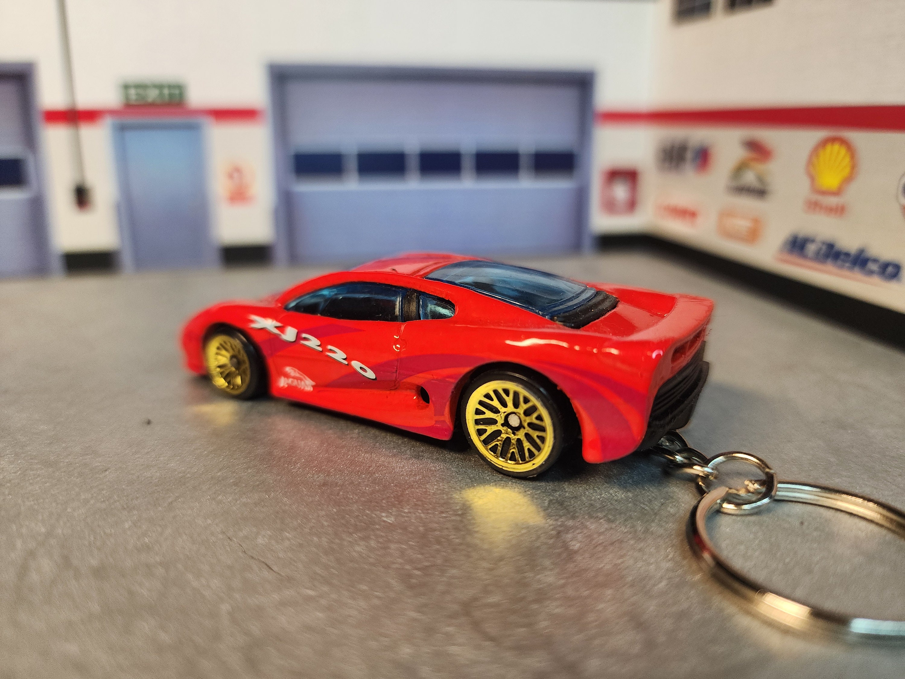 Jaguar XJ220 Keychain, Jaguar Keychain, Custom Jaguar Keychain, Custom ...