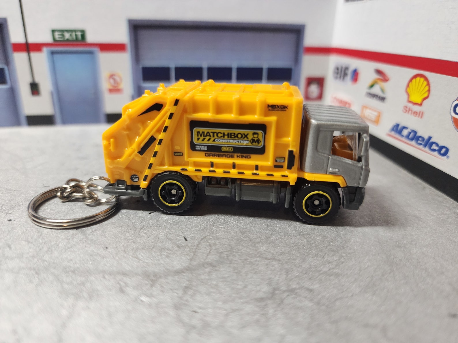 Garbage Truck Keychain, Scania Garbage Truck Keychain, Waste Truck ...