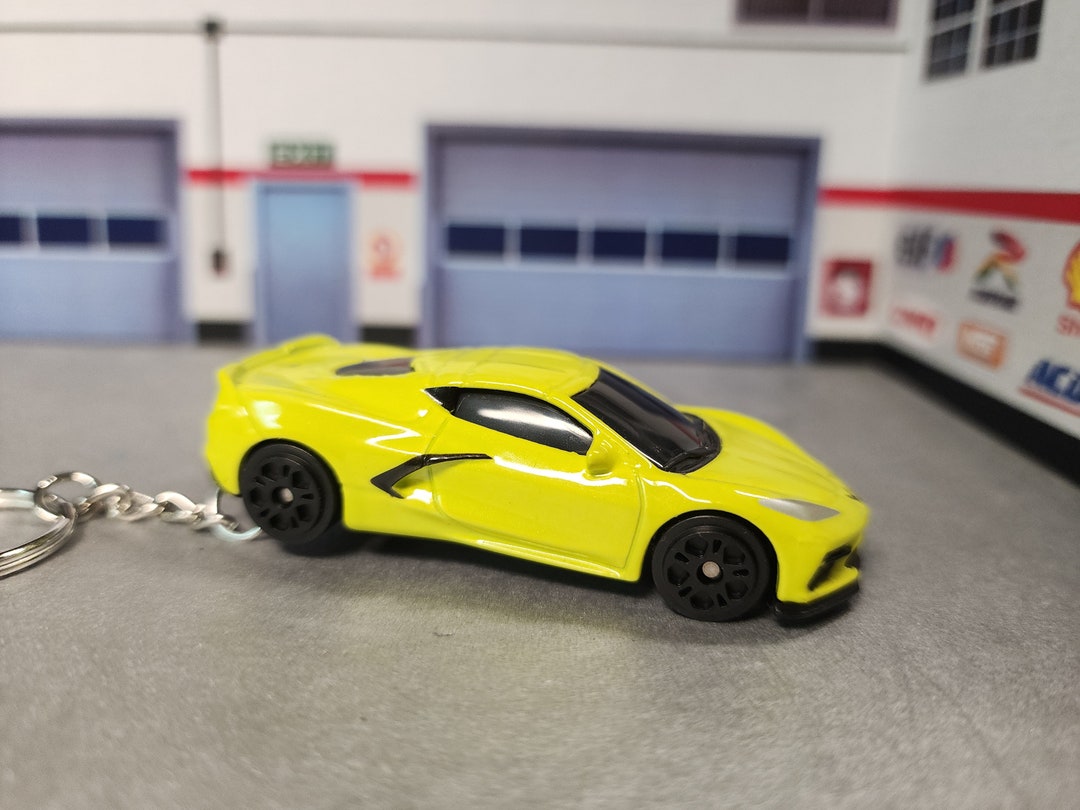 C8 Corvette Keychain, Corvette C8 Keychain, Corvette Keychain, 2020 ...