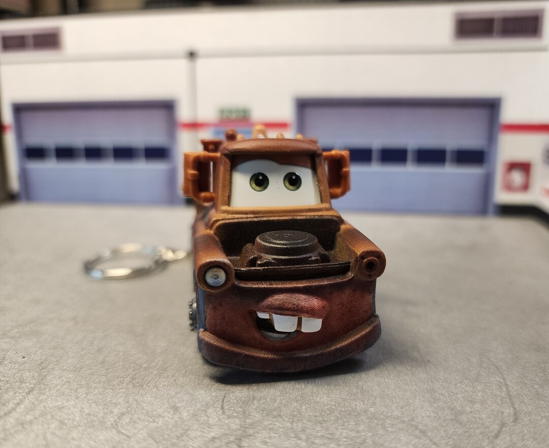 Mater Keychain From the Pixar Movie Cars Keychain, Custom Tow Mater ...
