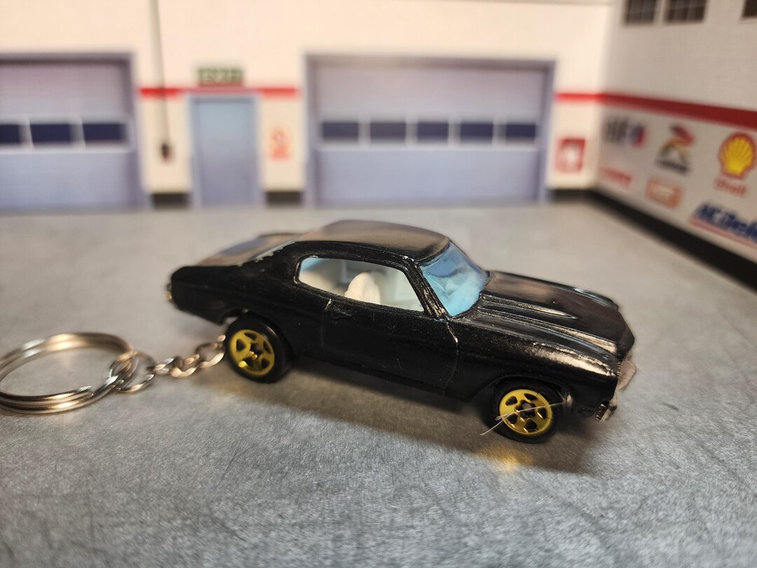 1970 Chevy Chevelle SS Keychain, Classic Diecast 1:64 Scale Chevelle ...