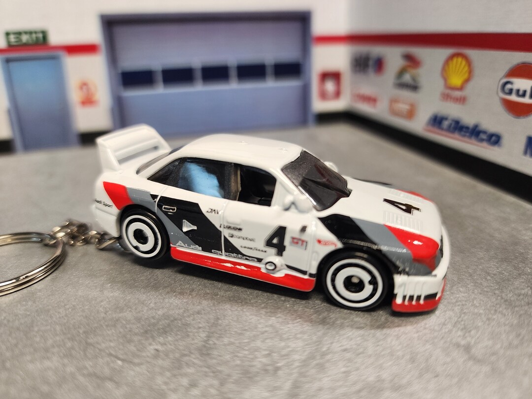 Audi 90 Quattro Keychain, Custom Diecast 1:64 Scale Model, Unique Car ...