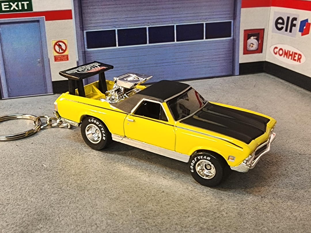 1968 Chevy El Camino SS Keychain, El Camino SS Keychain, Chevy Keychain ...