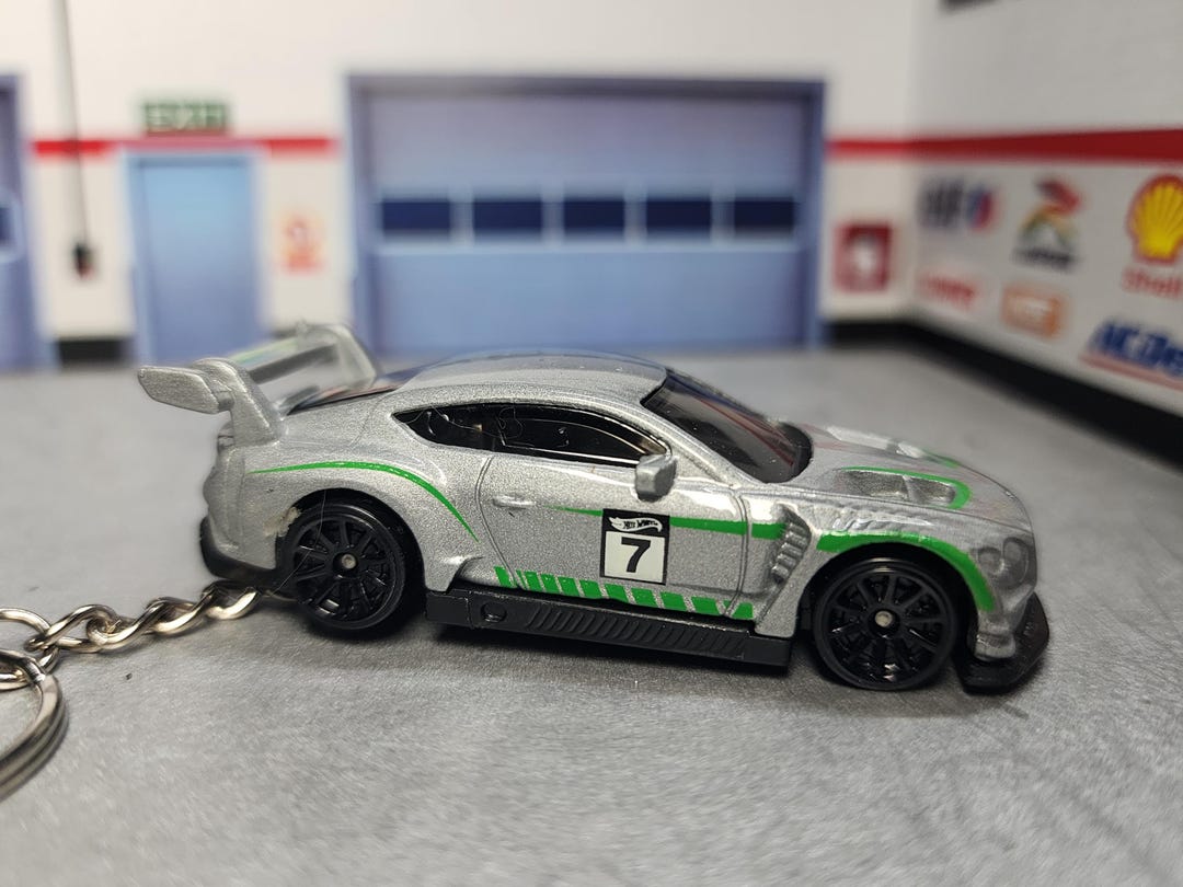 Bentley Continental GT3 Keychain, Bentley Keychain, Bentley Continental ...