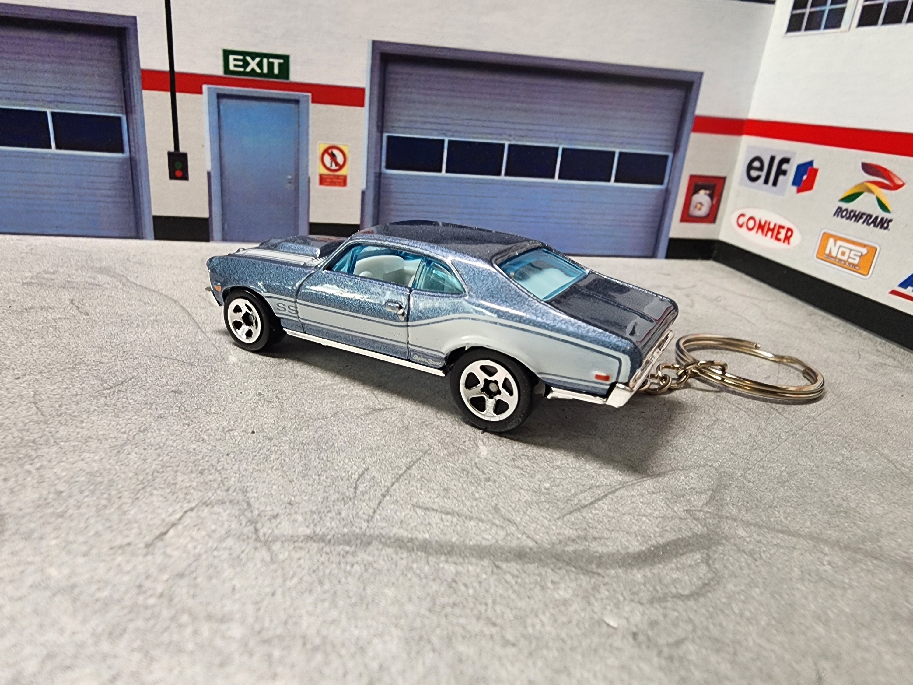 Nova SS Keychain, 1968 Nova SS Keychain, Chevy Keychain - Etsy