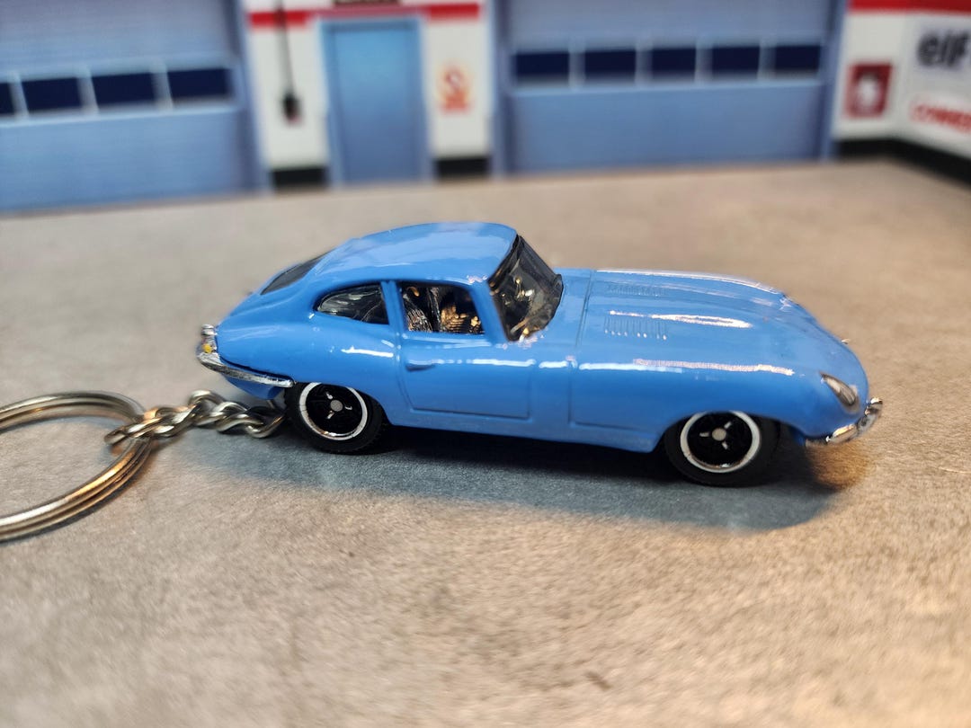 Jaguar E Type Keychain, 1961 Jaguar E Type Keychain, Jaguar Keychain ...