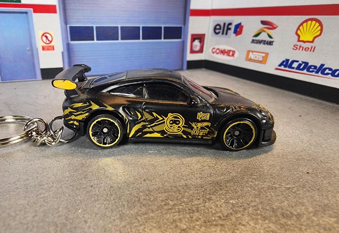 Porsche 911 GT3 RS Keychain, Porsche 911 Keychain, Custom 911 GT3 RS ...