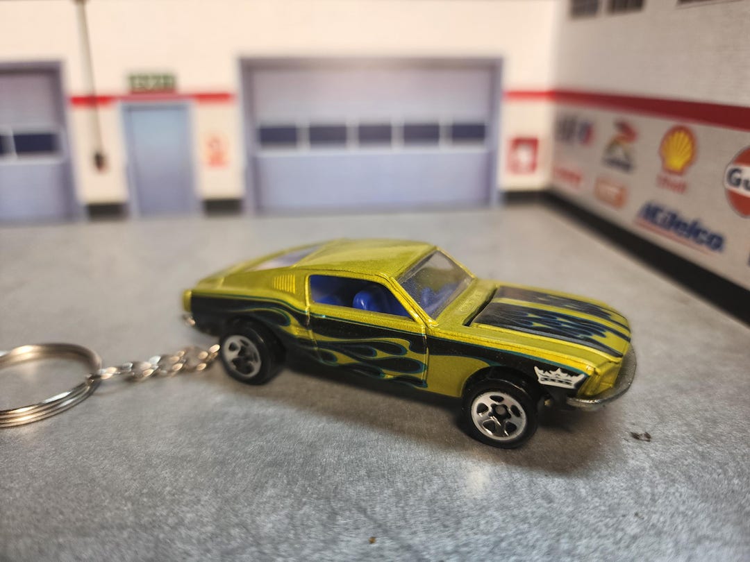 1968 Ford Mustang Mach 1 Diecast Keychain - Etsy