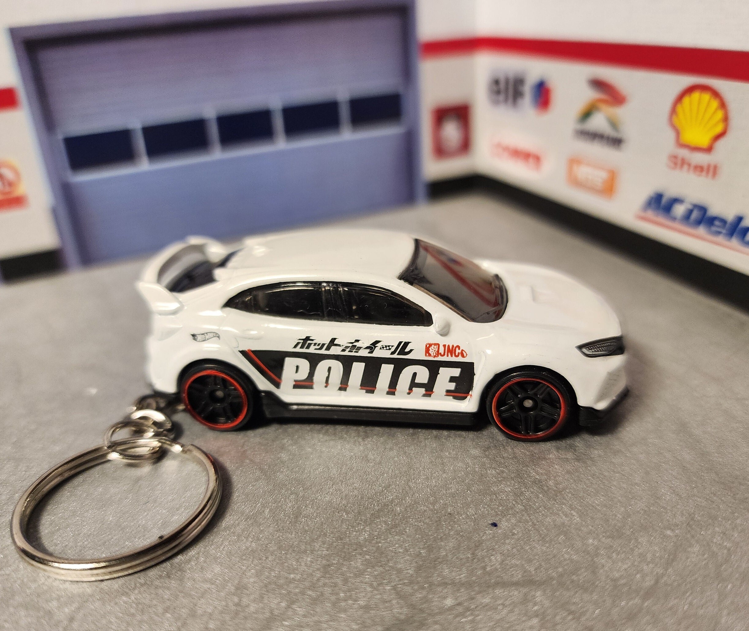 Honda Civic Type R Keychain, 2018 Honda Type R Keychain, Police Car ...