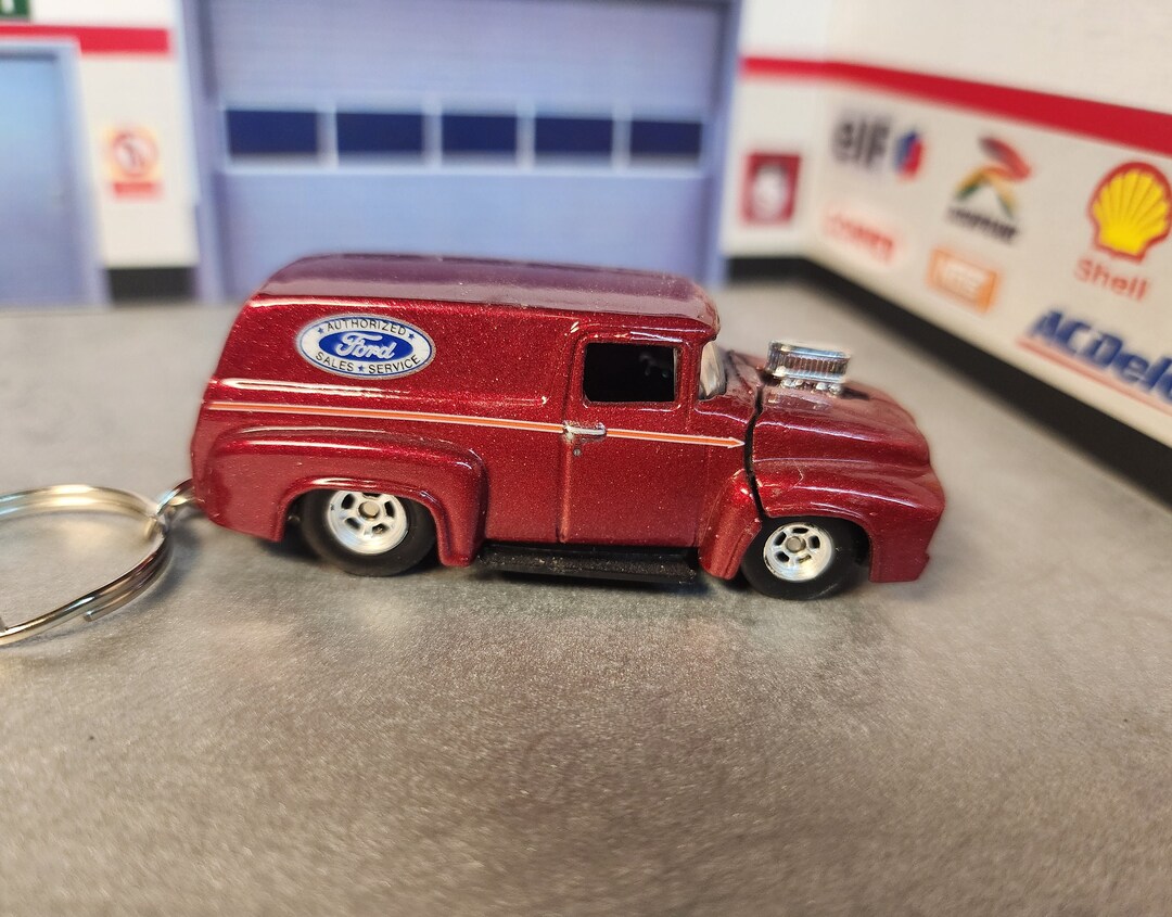 1956 Ford Panel Keychain, Ford Truck Keychain, 56 Ford Panel Keychain ...