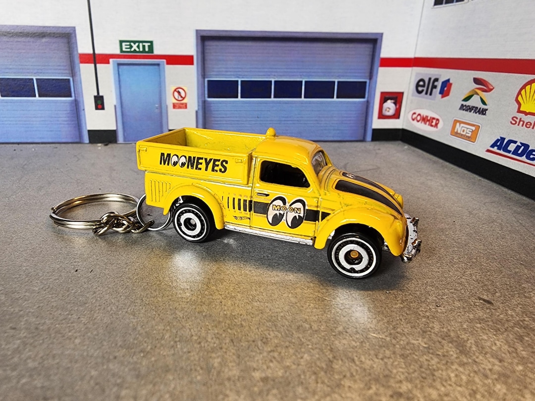 VW Bug Keychain, Custom Volkswagen Beetle Pickup Keychain, Volkswagen ...