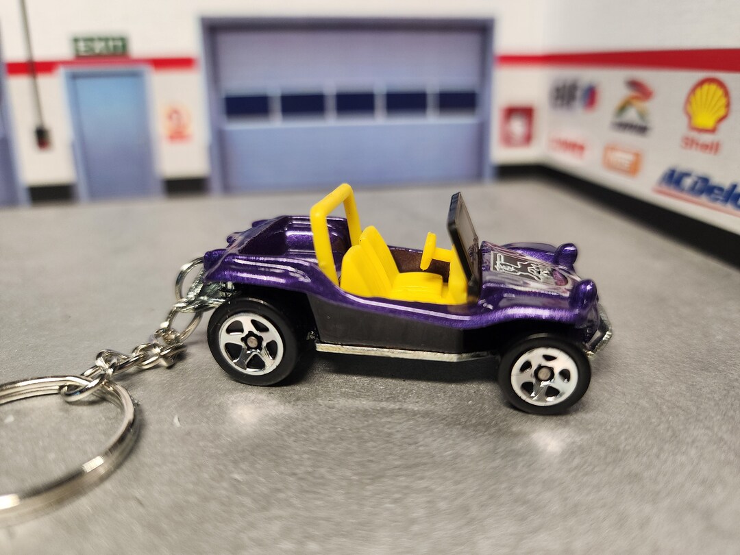 Dune Buggy Keychain, Custom Volkswagen Dune Buggy Keychain, Volkswagen ...