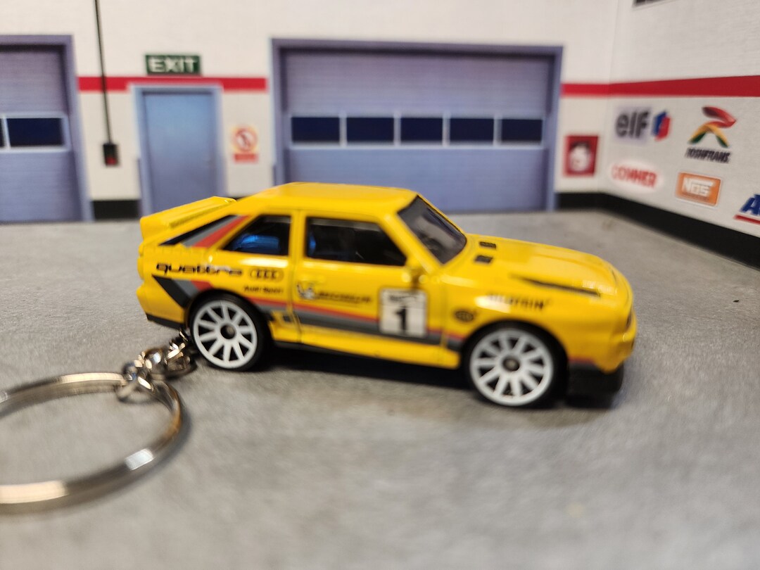 Audi Sport Quattro Keychain: 1984 Diecast Car Keychain - Etsy