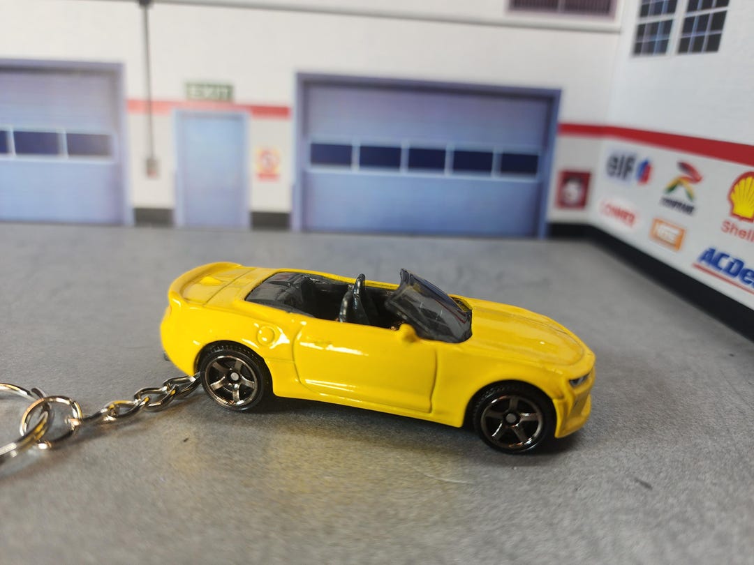 Camaro SS Keychain, 2016 Camaro Keychain, Chevy Camaro Convertible ...