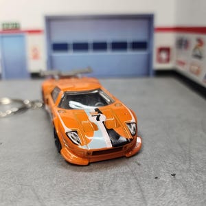 Ford GT 40 LM Keychain, Custom Ford GT-40 Lm Keychain, Custom Ford ...