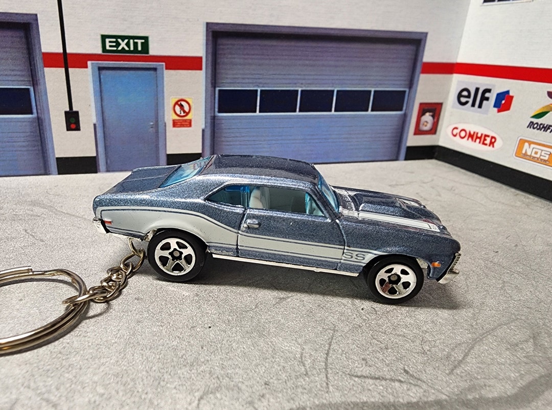Nova SS Keychain, 1968 Nova SS Keychain, Custom Chevy Keychain - Etsy