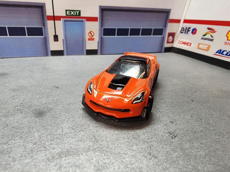 Corvette C7 Z06 Keychain, Diecast 1:64 Scale, 2019 Model - Etsy