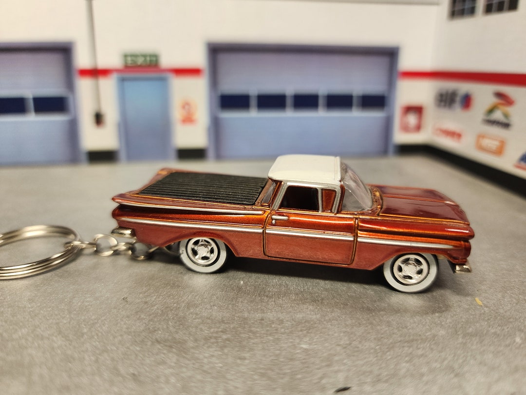 Chevy El Camino Keychain, 1959 El Camino Keychain, Custom Chevy ...