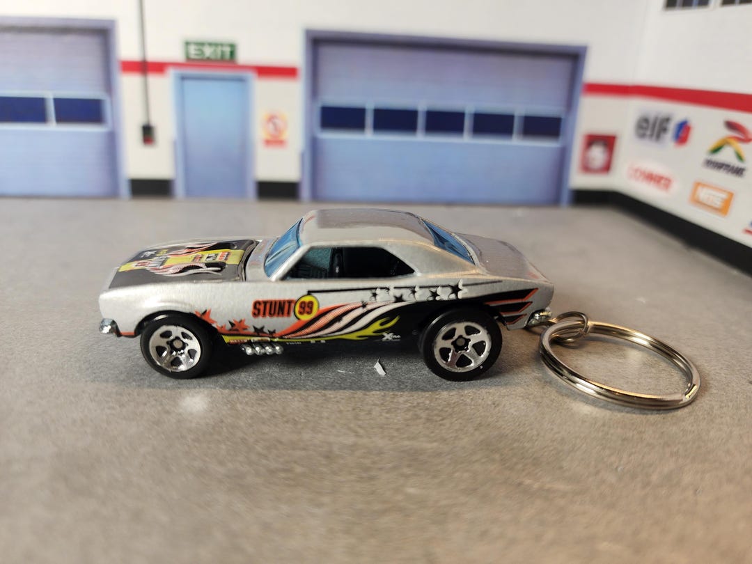 1967 Chevy Camaro SS Keychain, Custom Diecast Camaro Keychain, 1:64 ...