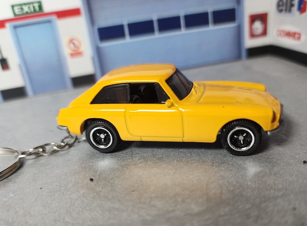 MGB GT Coupe Keychain: 1971 Diecast Model Car - Etsy
