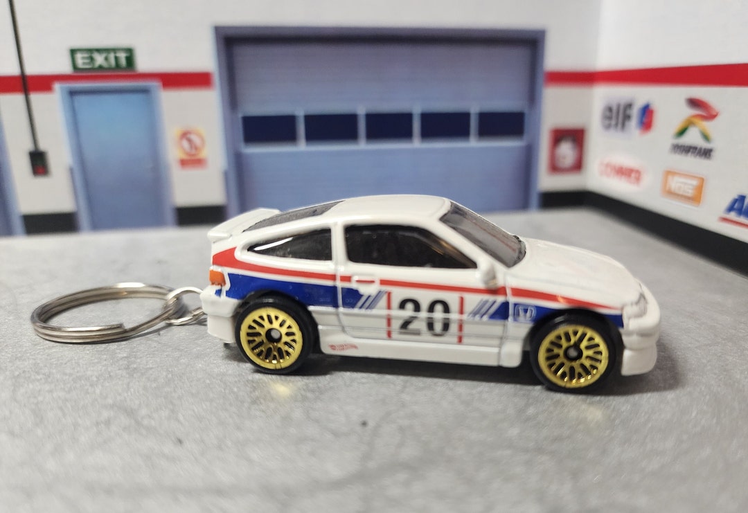 Honda CRX Keychain,1988 Honda CRX Keychain, Honda Keychain, CR-X ...