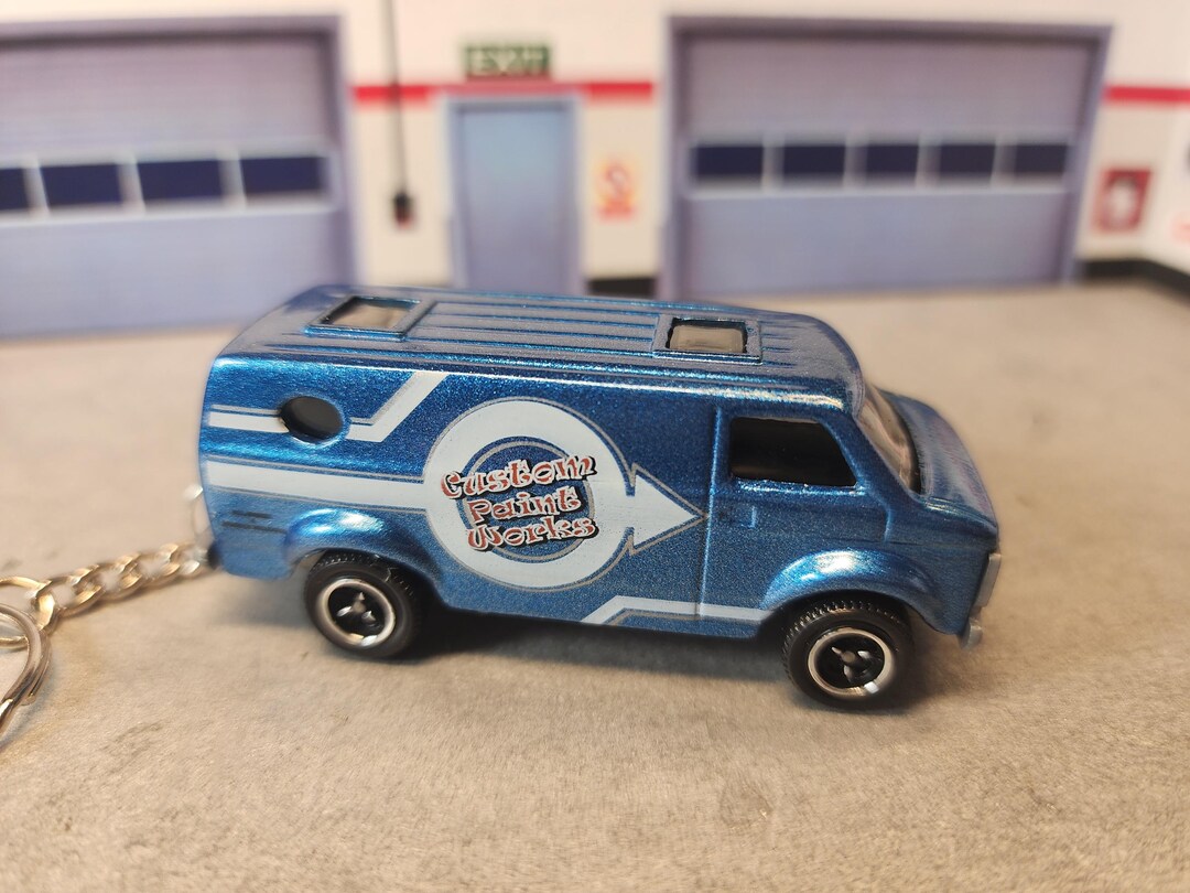 1995 Chevy Van Keychain, Custom Chevy Van Keychain, Chevy Van Keychain ...