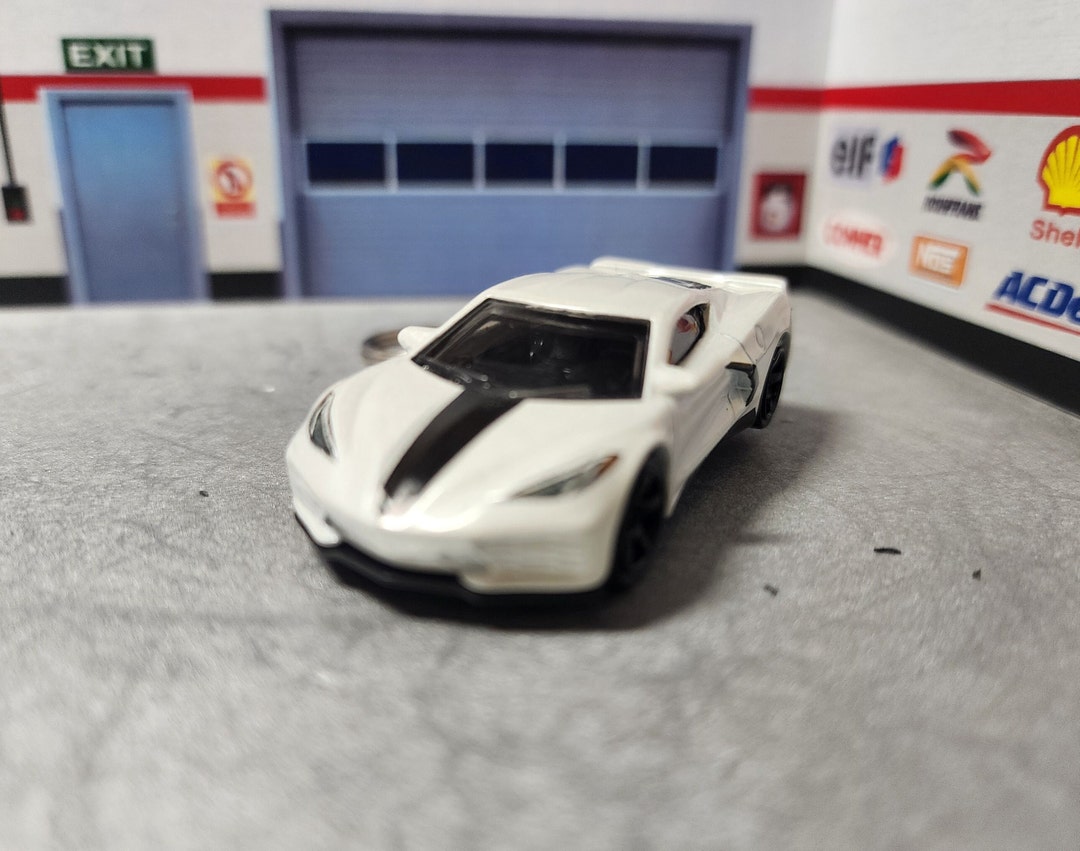 C8 Corvette Keychain, Corvette C8 Keychain, Custom Corvette Keychain ...