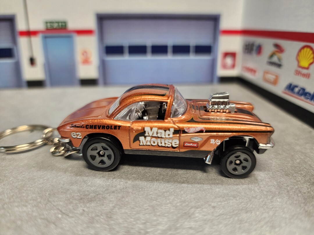 62 Corvette Keychain, 1962 Corvette C2 Keychain, Corvette Gasser ...