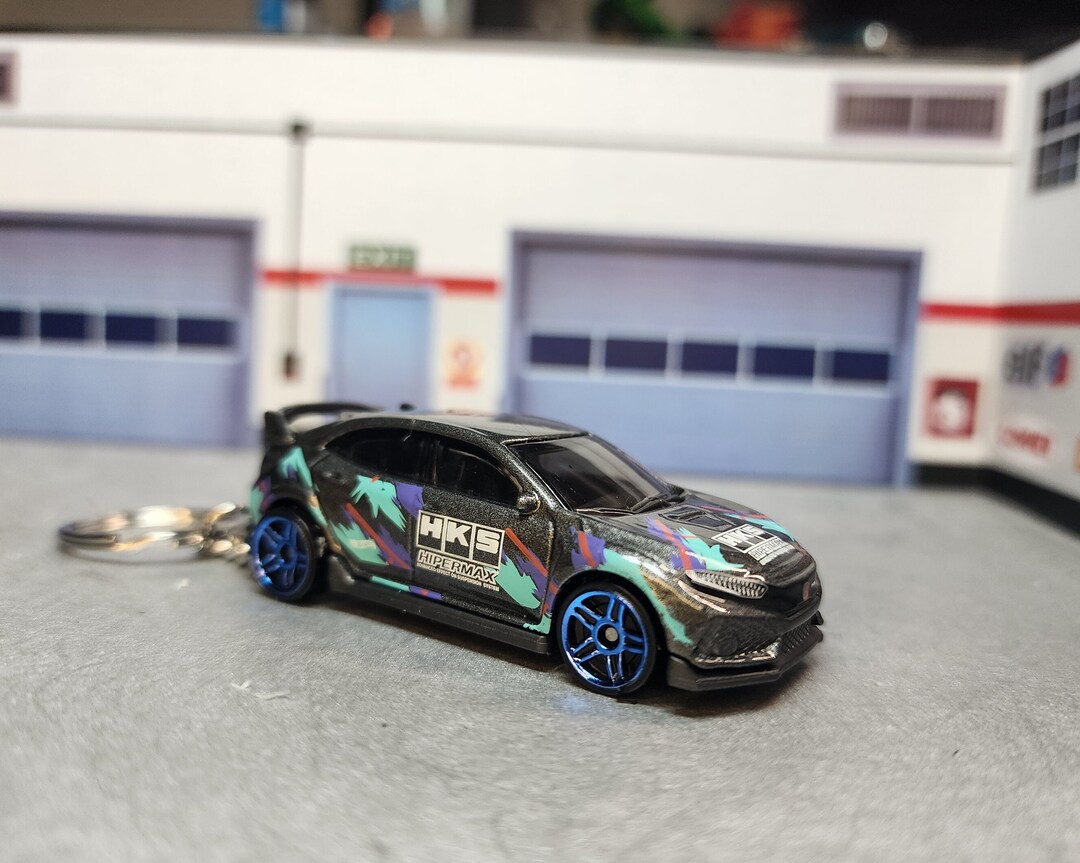 Honda Civic Type R Keychain, 2018 Honda Type R Keychain, Premium ...