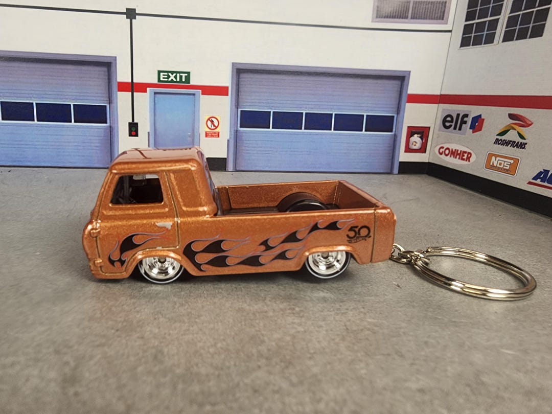 60's Ford Econoline Pickup Keychain, Econoline Pickup Keychain, Custom ...