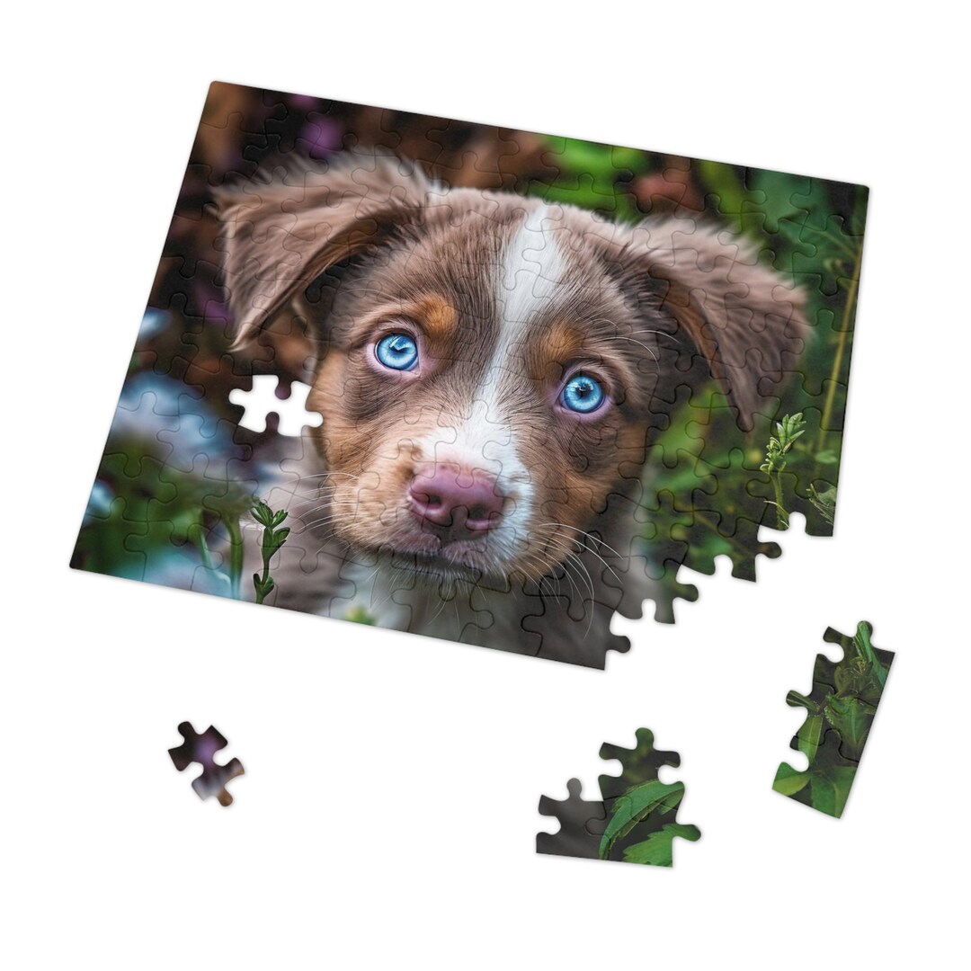 Custom Portrait Jigsaw Puzzle Personalized Photo Mosaic Choose From 5 ...