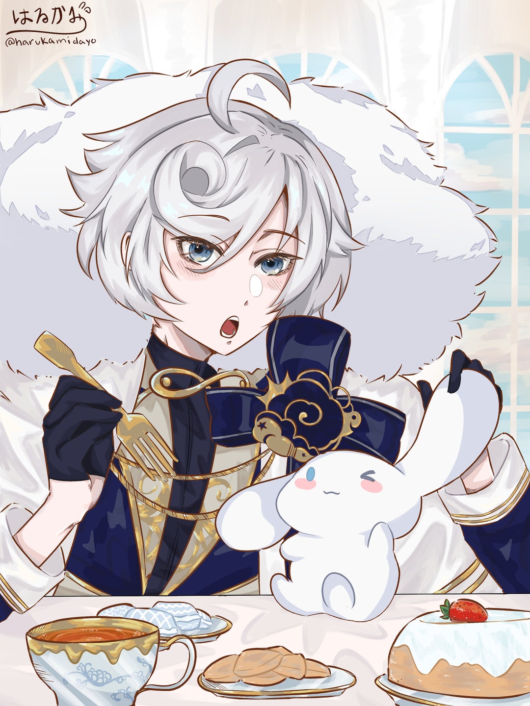 Cinamoroll Sanrio Fragaria Memories Print Cielomort 5x7, 8.5x11, 13x19 ...