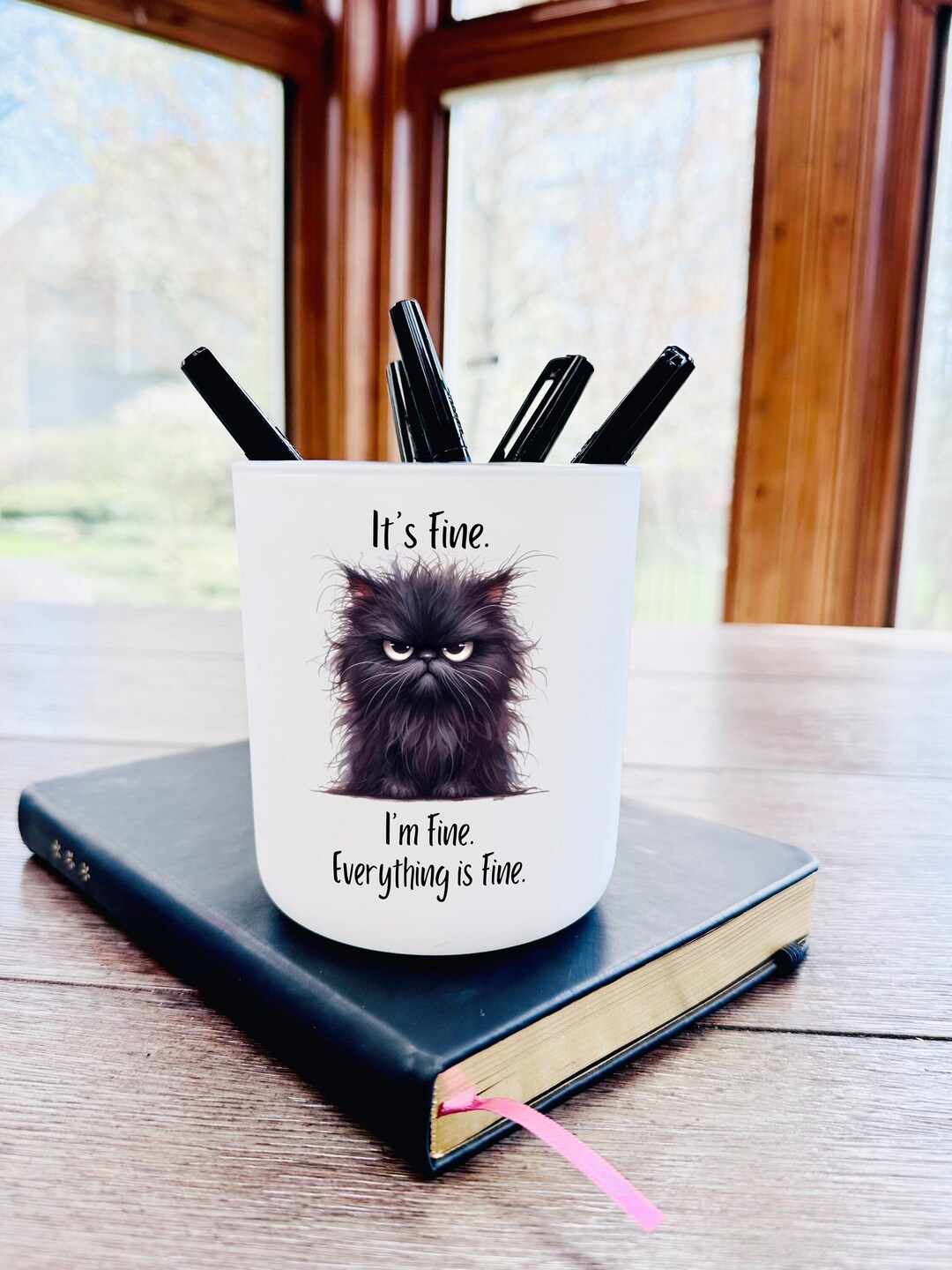Grumpy Cat Pen Holder - Etsy