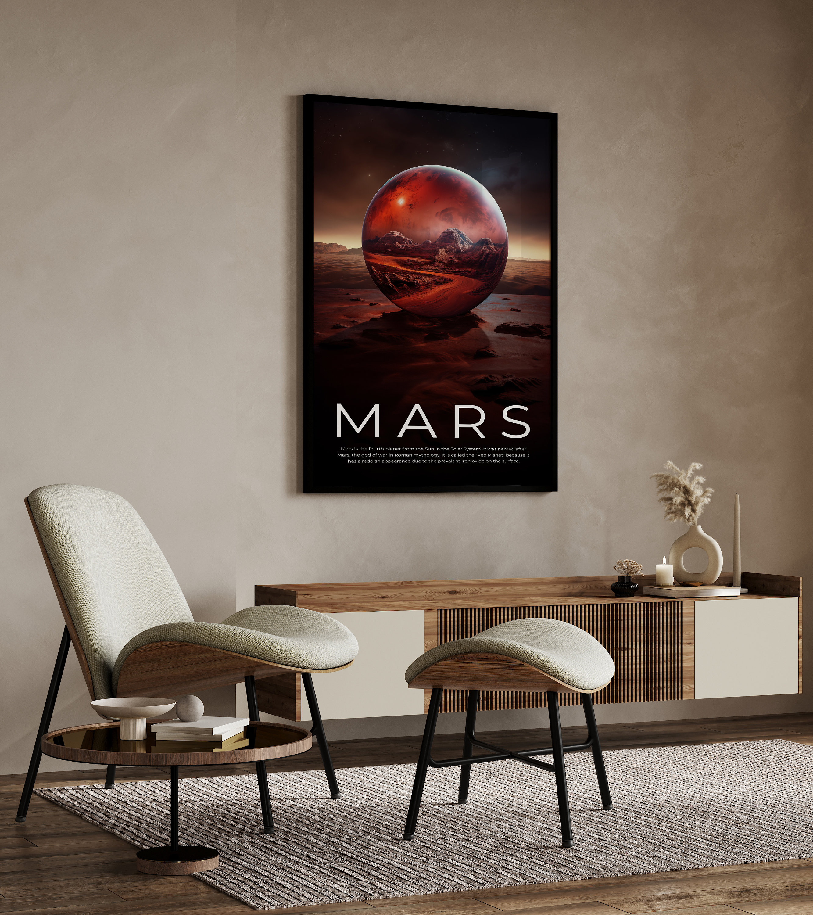 Mars Poster, Planet Mars Image, Space Poster, NASA Posters, Solar ...