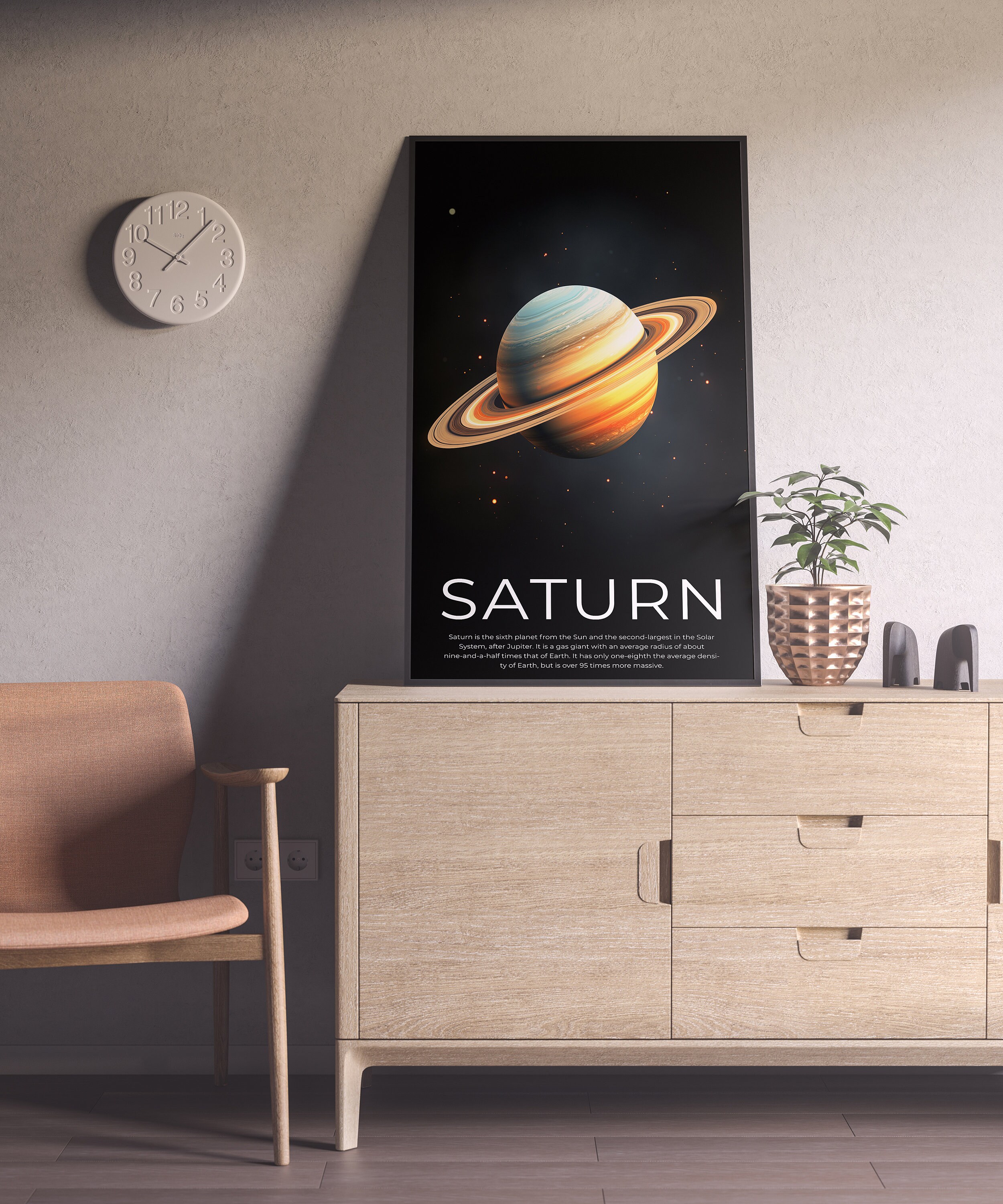 Saturn Poster, Saturn Image, Saturn Print, Saturn Wall Art, Saturn ...