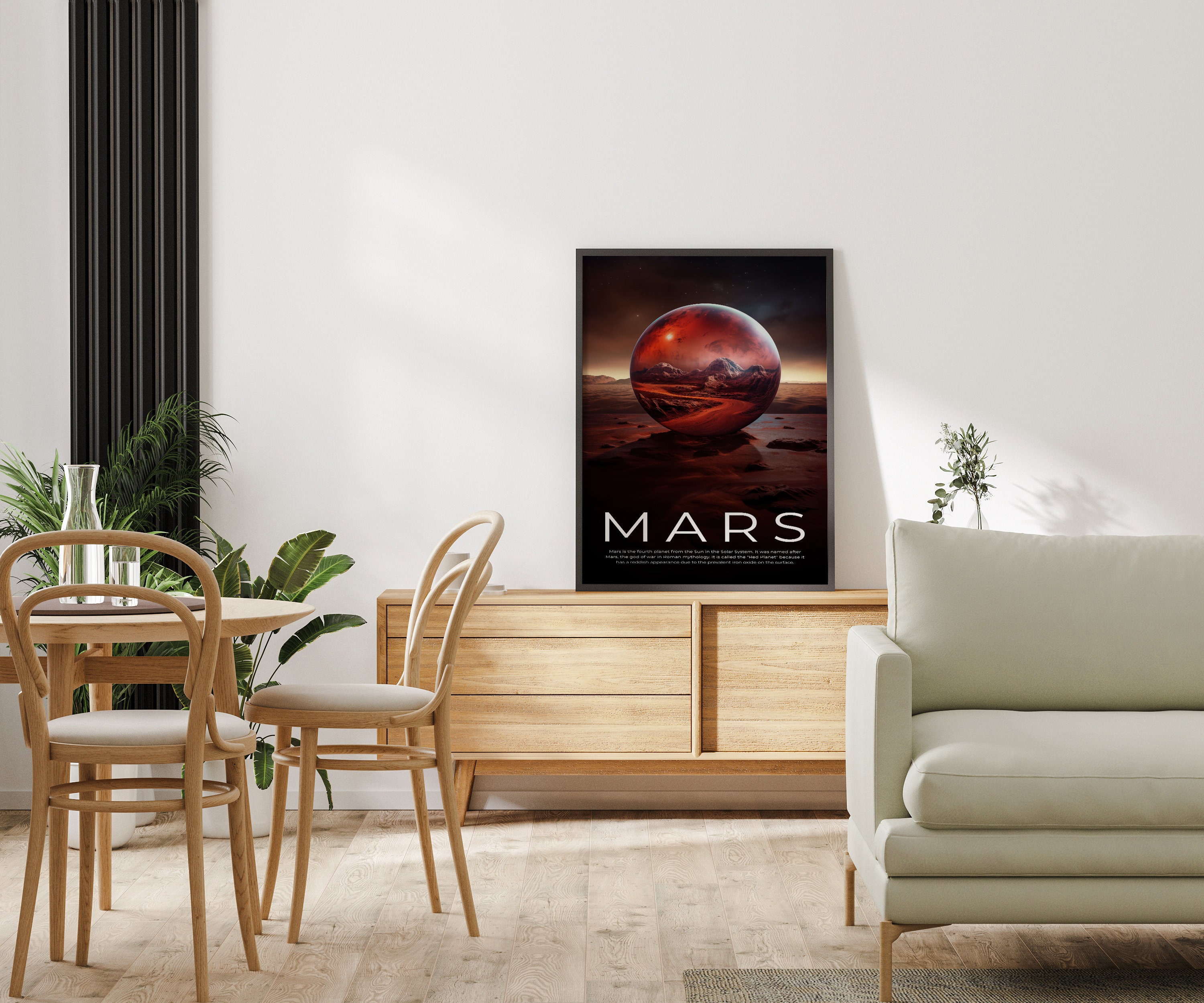 Mars Poster, Planet Mars Image, Space Poster, NASA Posters, Solar ...