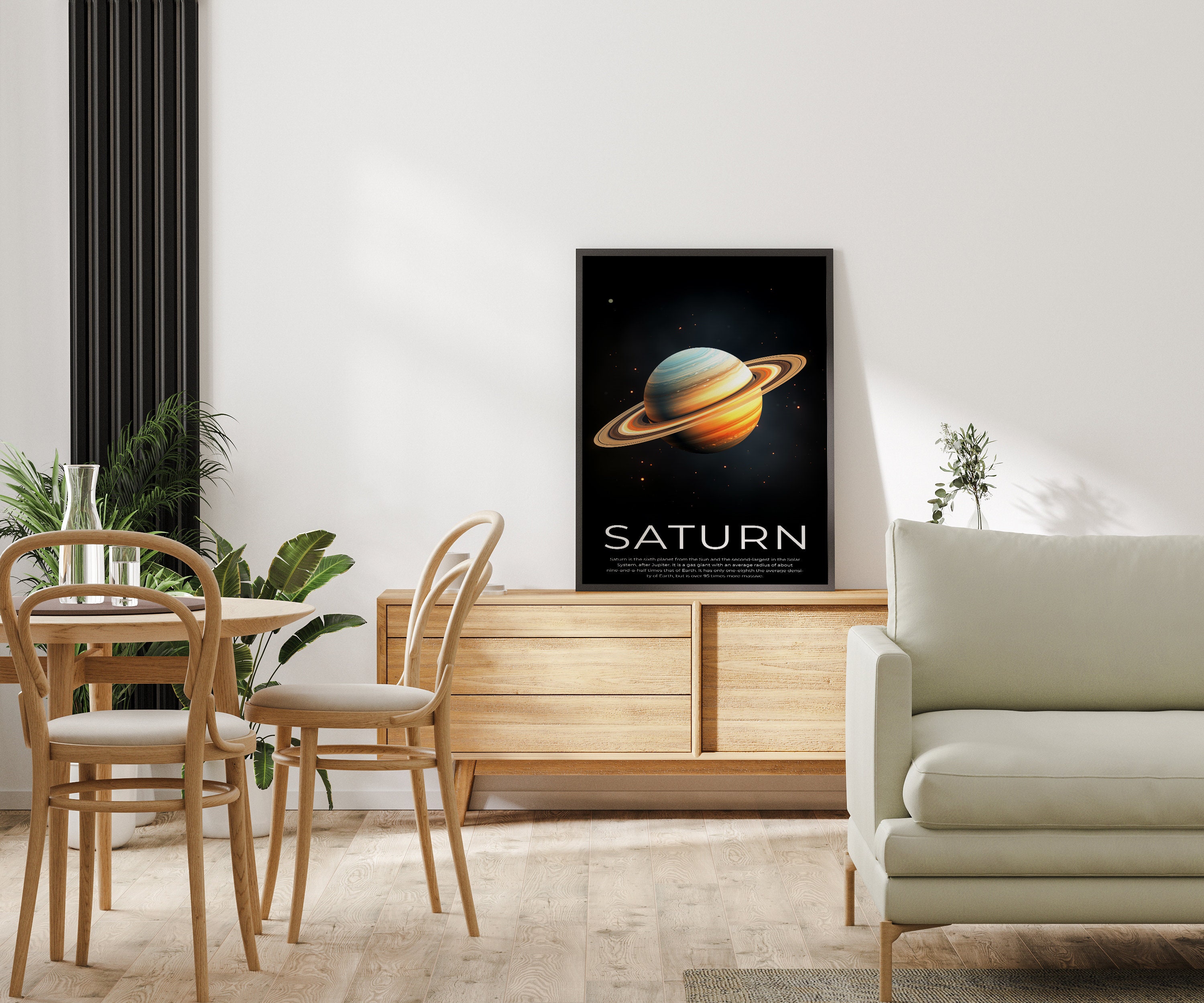 Saturn Poster, Saturn Image, Saturn Print, Saturn Wall Art, Saturn ...