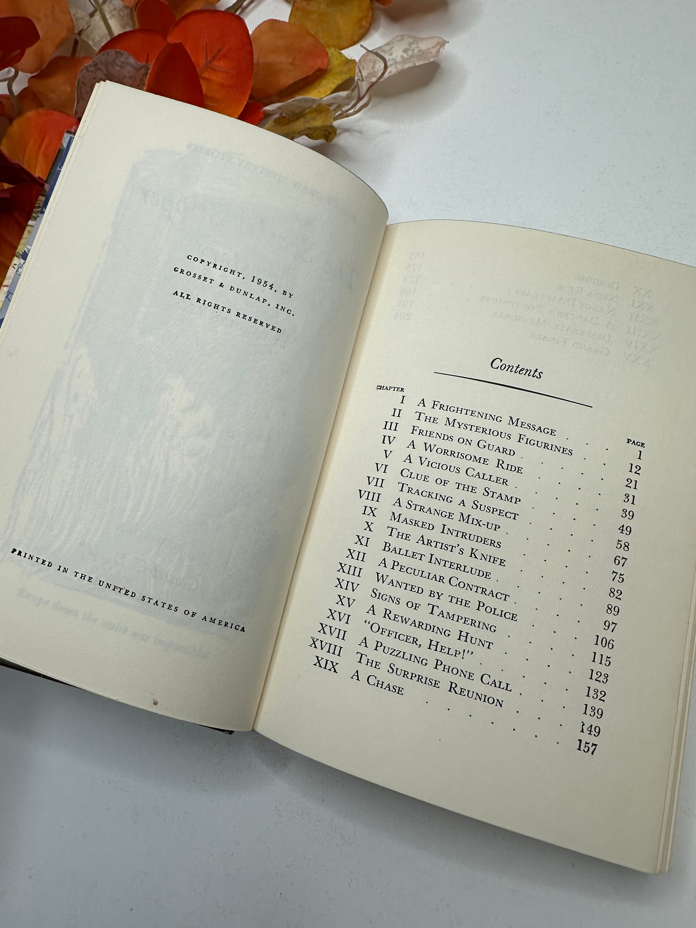 Nancy Drew #32 the Scarlet Slipper Mystery by Carolyn Keene, 1954 - Etsy