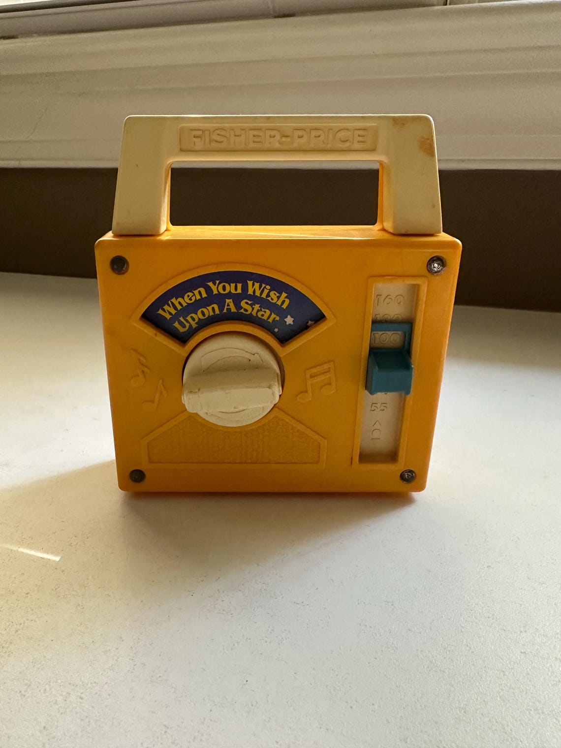 Vintage 1980's Fisher-price Musical Toy Box When You Wish Upon A Star ...