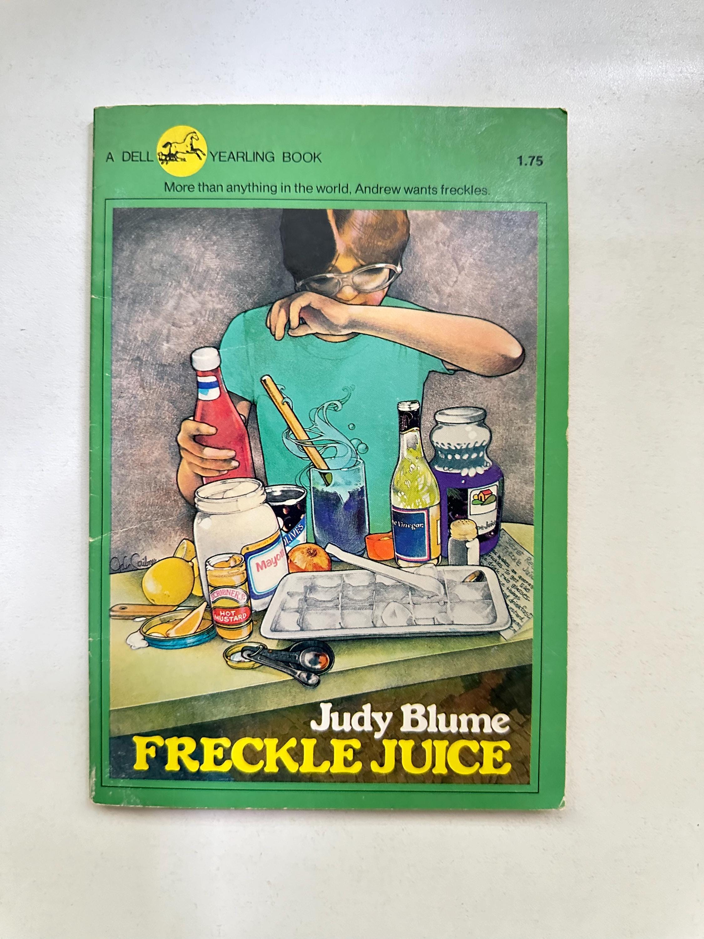Freckle Juice by Judy Blume Vintage Children's Book Paperback Printing ...